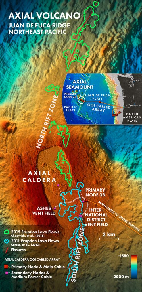 Underwater volcano’s eruption captured in exquisite detail by seafloor ...