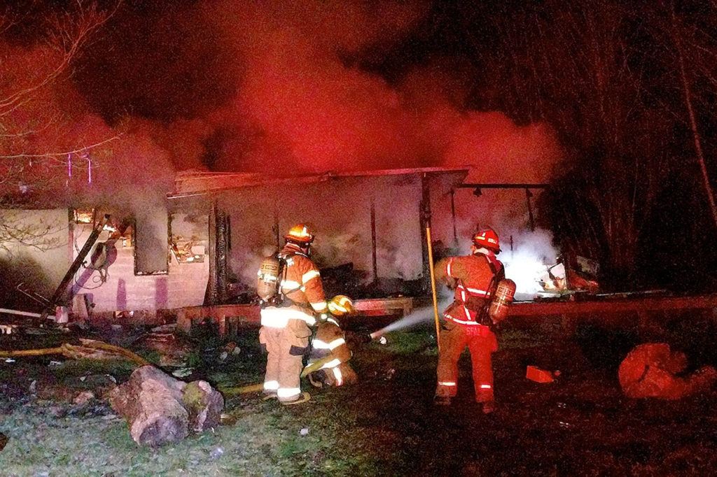 Satsop home destroyed by fire Monday night | The Daily World
