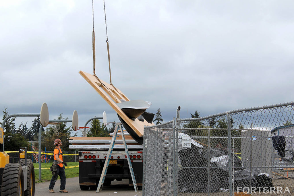 Cross laminated timber used as new Sequim classroom installation begins ...