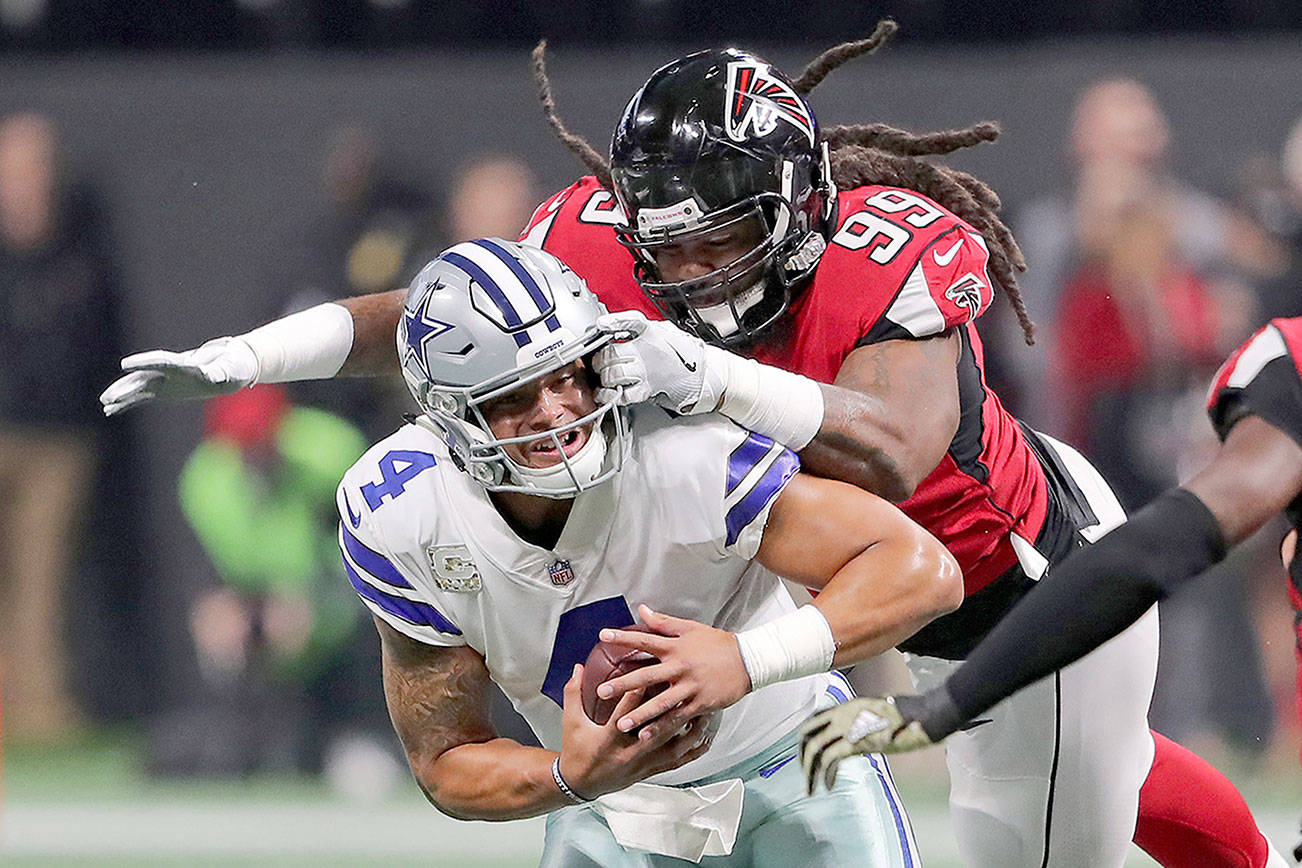 Beware, Russell Wilson, of the Falcons’ sack attack | The Daily World