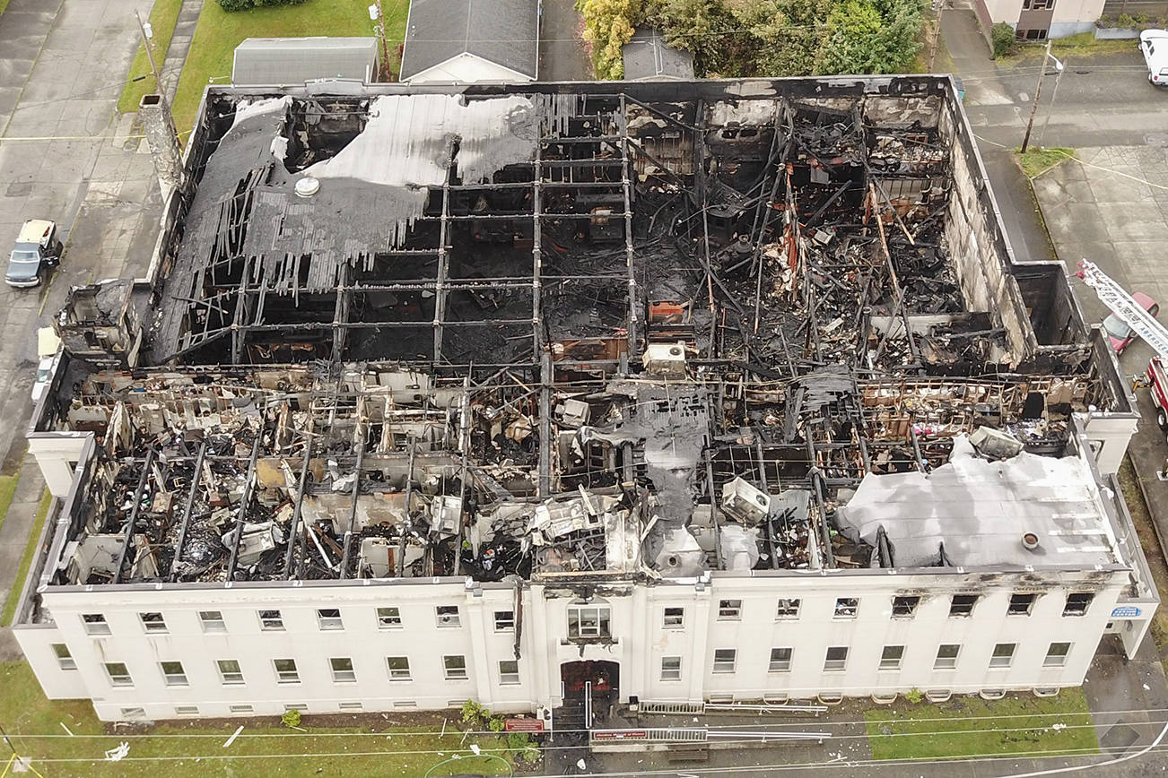 Armory Building up in smoke | The Daily World