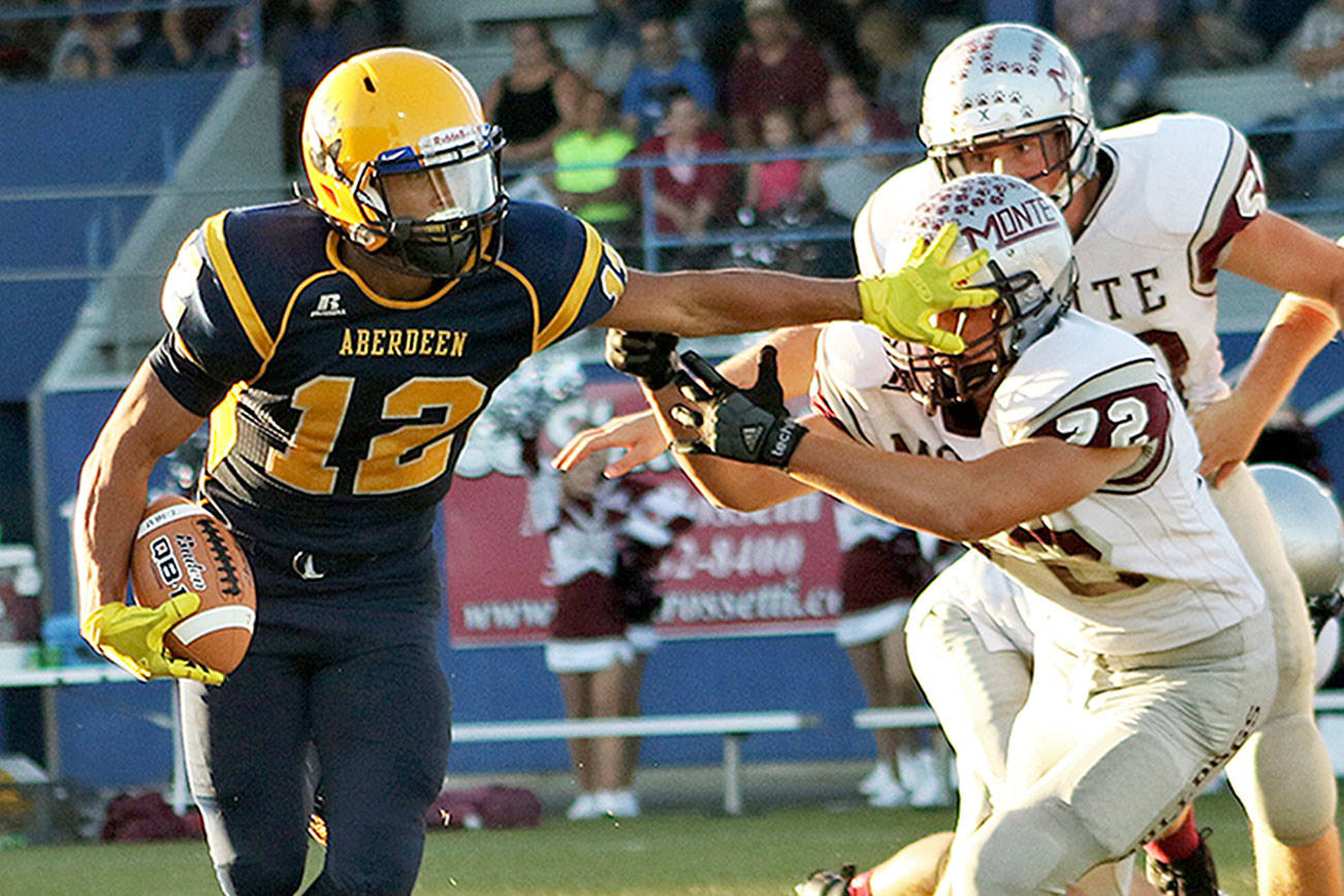 Aberdeen’s Kylan Touch, Montesano’s Carson Klinger hit the field one ...