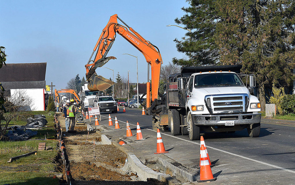 Sidewalk work, pavement project to continue as scheduled on Highway 101 ...