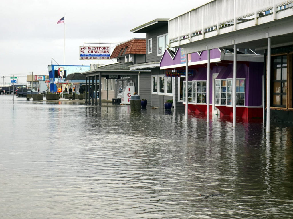 Storm surge causes minor flooding in Westport marina district | The ...