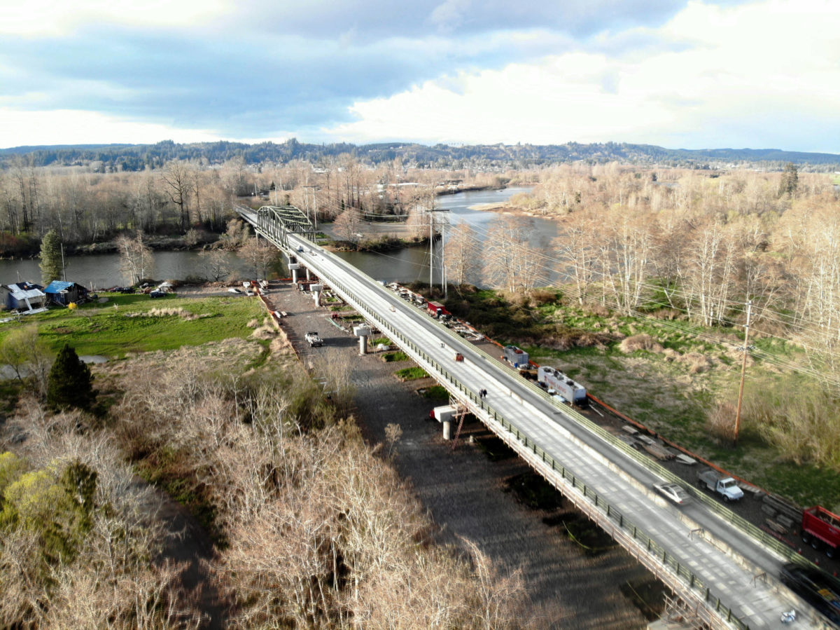 Work on 107 bridge nearly complete | The Daily World