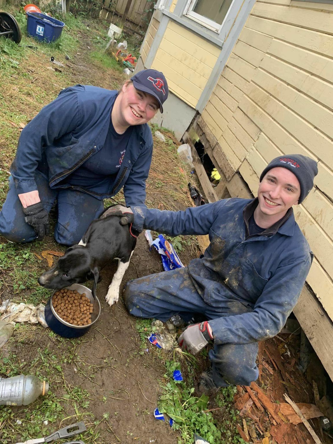 Aid to all: Hoquiam firefighters rescue dog in distress | The Daily World