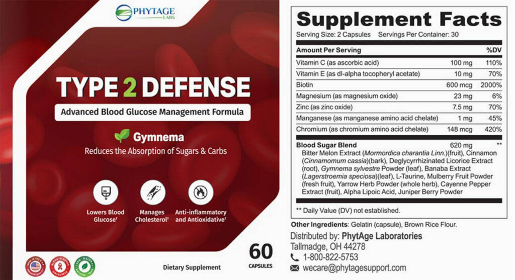 Type2Defense Reviews - Does PhytAge Labs Type 2 Defense Formula Work ...