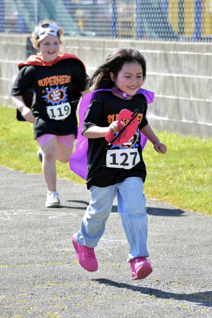 AJ West holds superhero-themed Fun Run | The Daily World