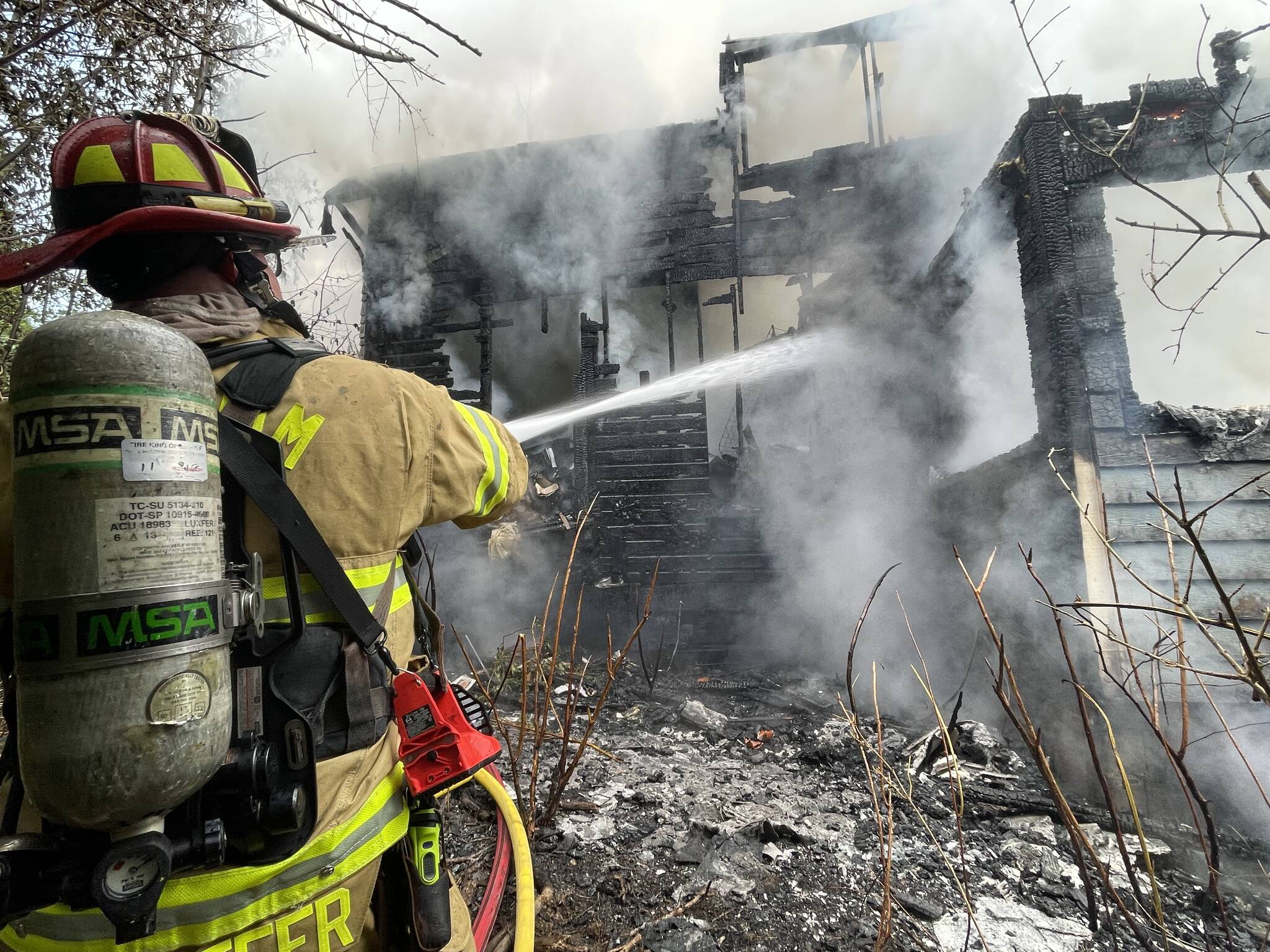 Fire destroys Hoquiam house | The Daily World