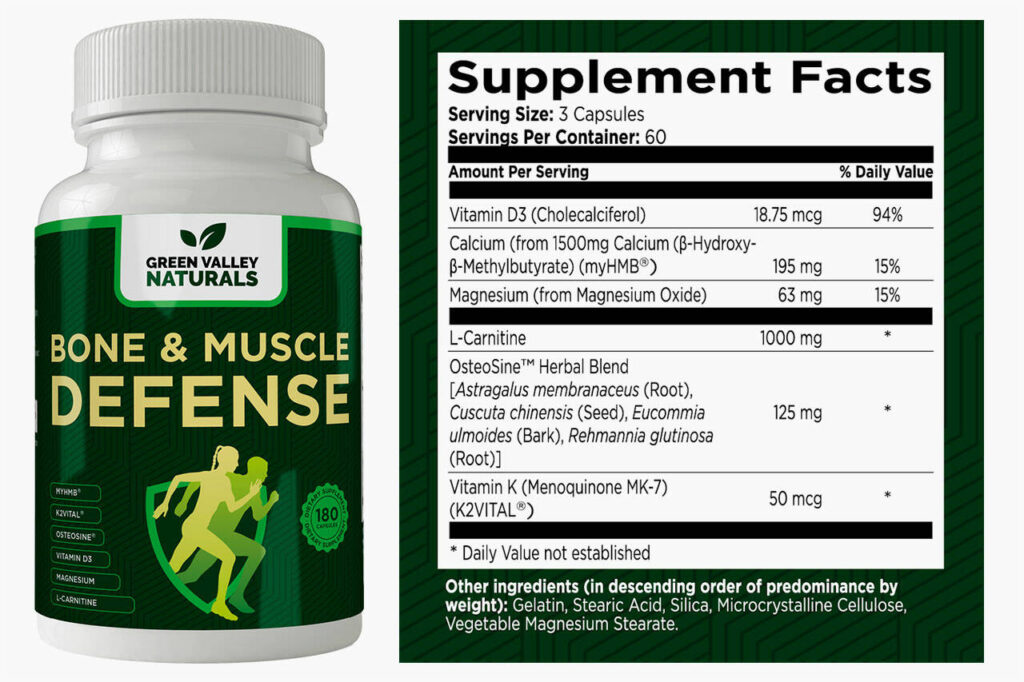 Green Valley Naturals Bone & Muscle Defense Review - Is This What You ...