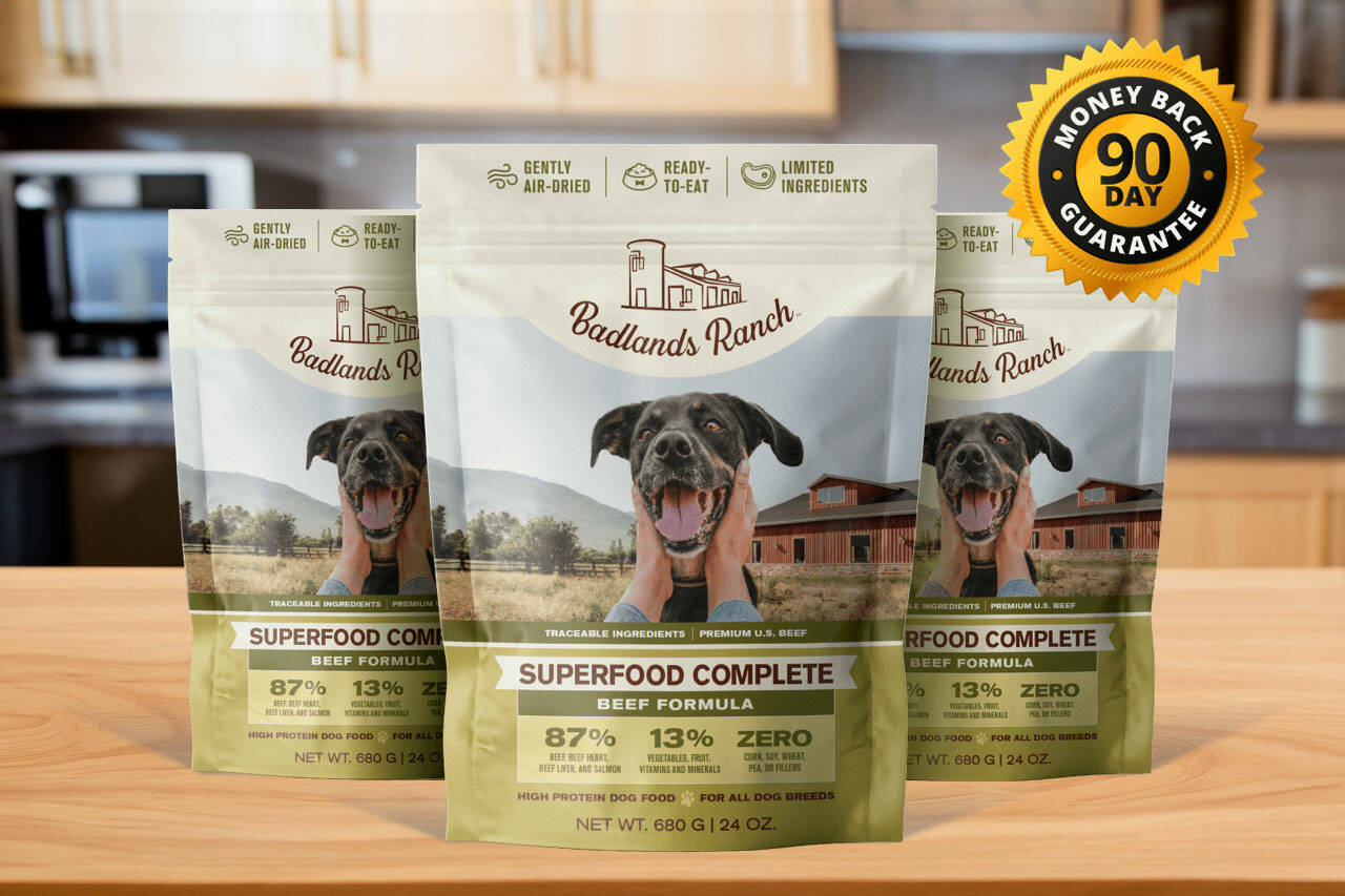 My Dog Tried Badlands Ranch Superfood Complete To Help Me With This Dog ...