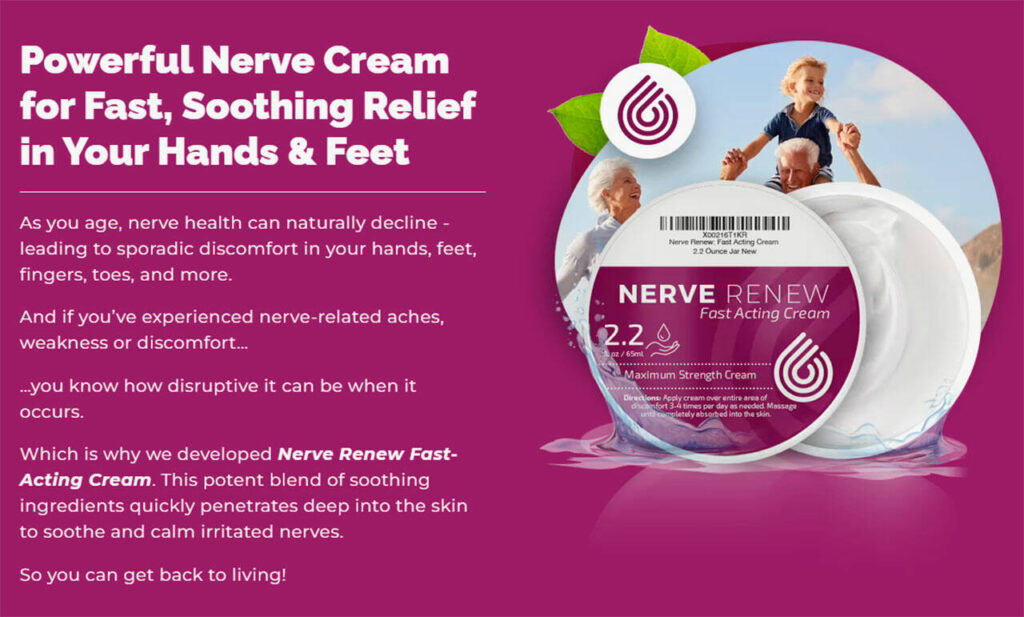 Nerve Renew Cream Review - Will This Natural Pain Relief Topical Work ...