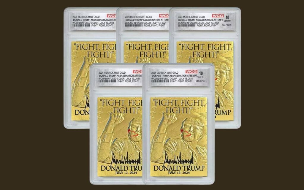 Gold Trump “Fight” Trading Card Review: Only Proud Patriots Will ...
