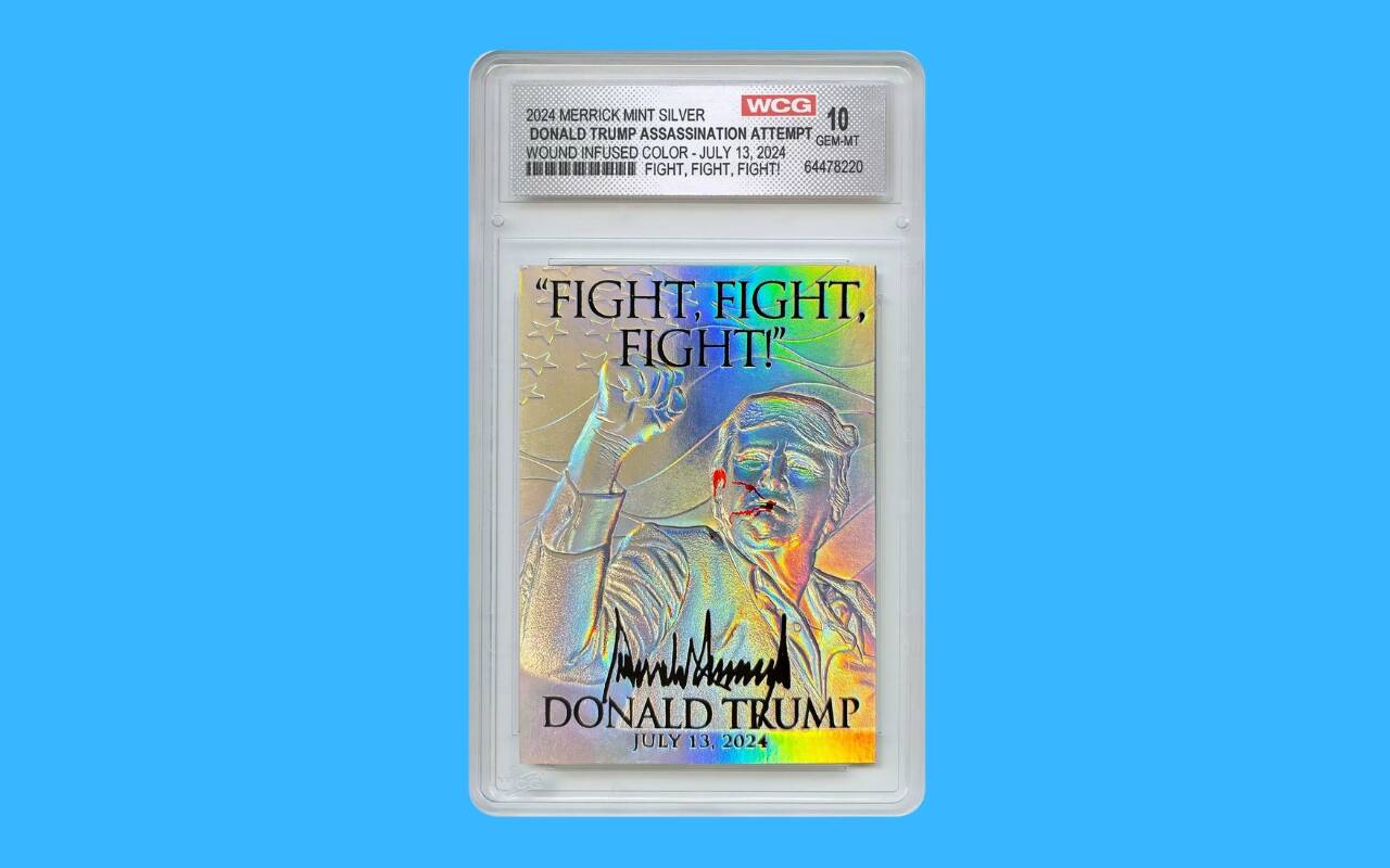 SILVER Trump “FIGHT, FIGHT, FIGHT” Trading Card Review: Is This Really ...