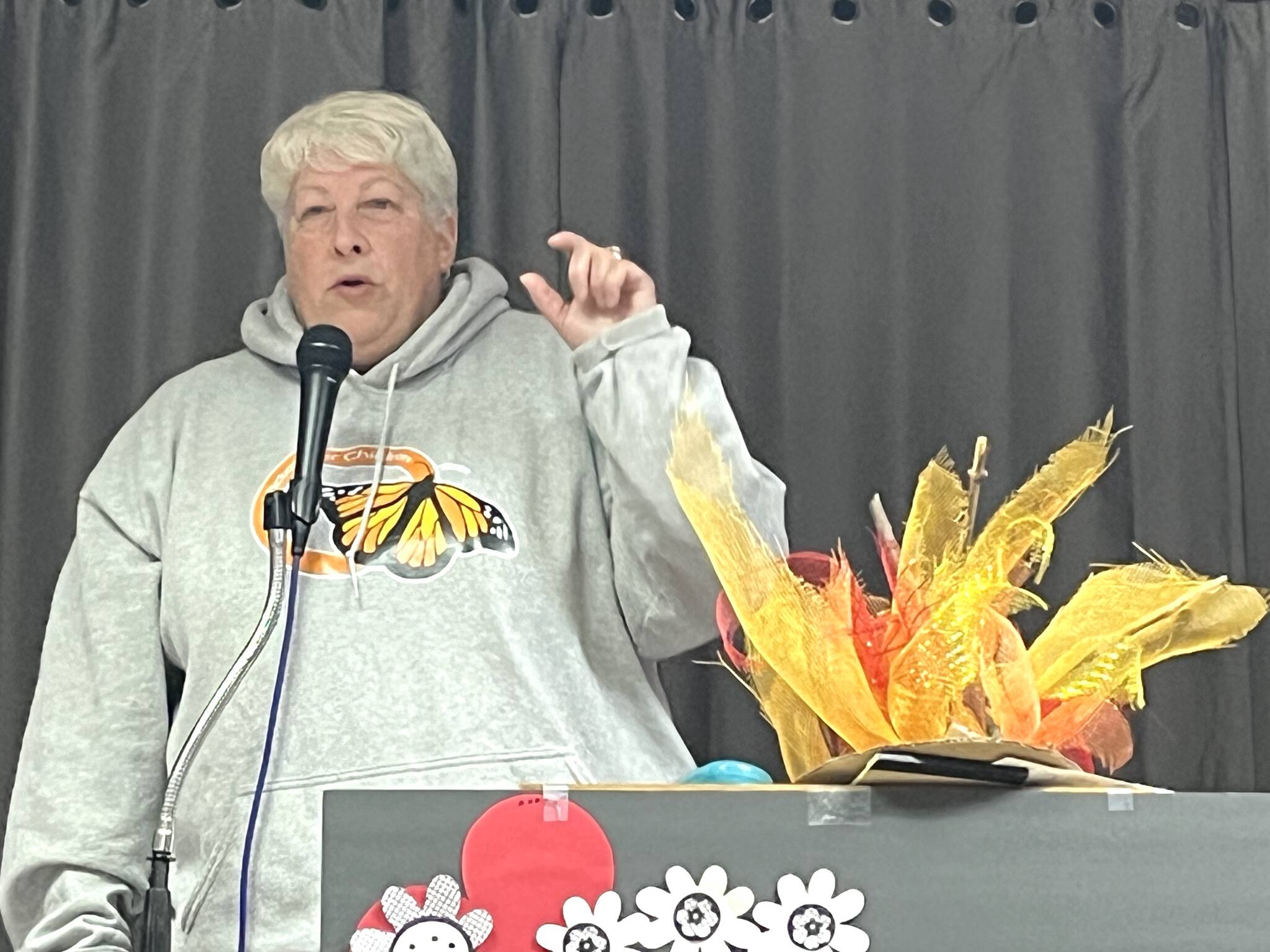 Andrea Seabert delivers impassioned speech for Camp Victory | The Daily ...