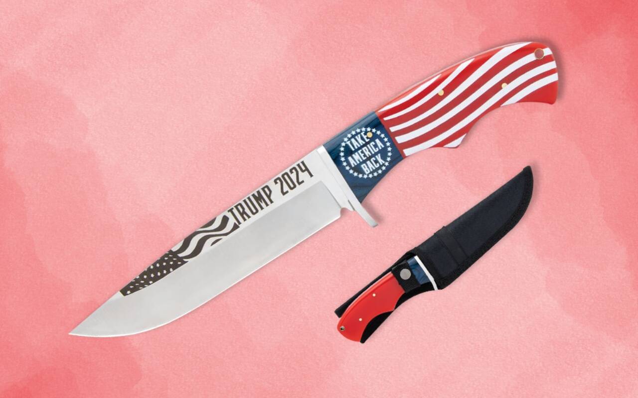 Big Trump Knife: For Those Who Proudly Support Trump’s Legacy – Limited ...