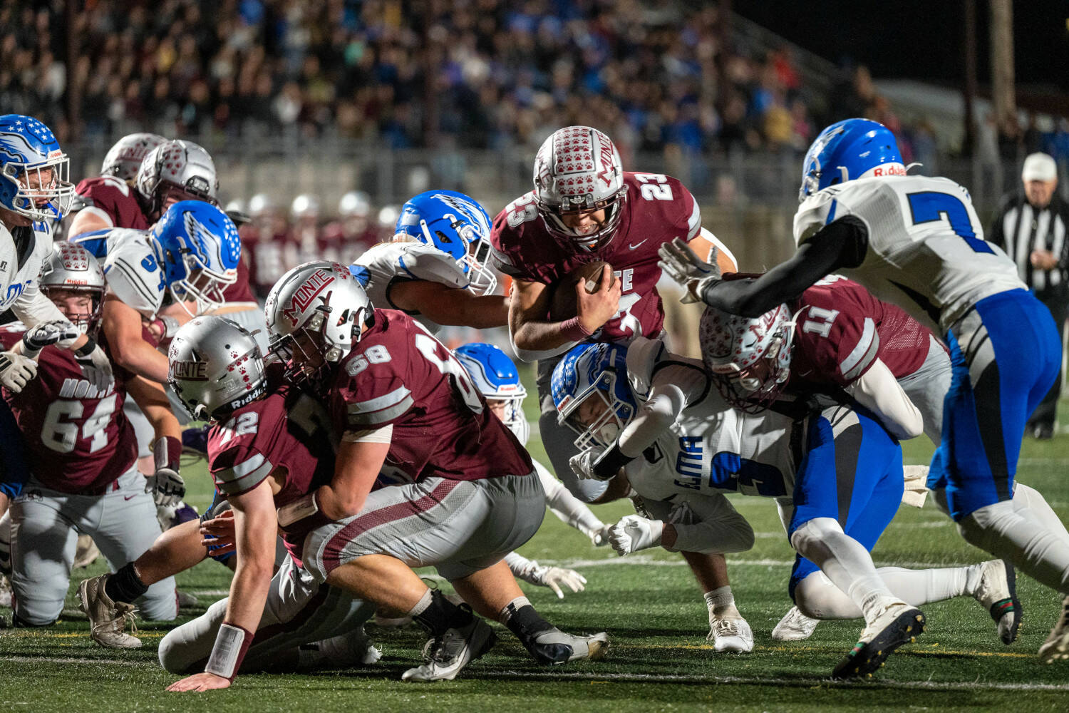 Prep Football Scoreboard: Montesano wins one-sided East County Civil ...