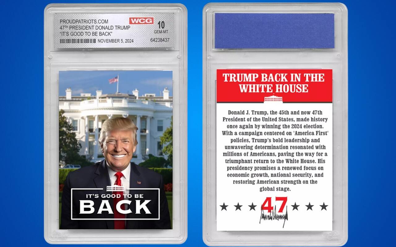 Trump Victory Collectible Trading Card – It’s Good To Be Back: A Must ...