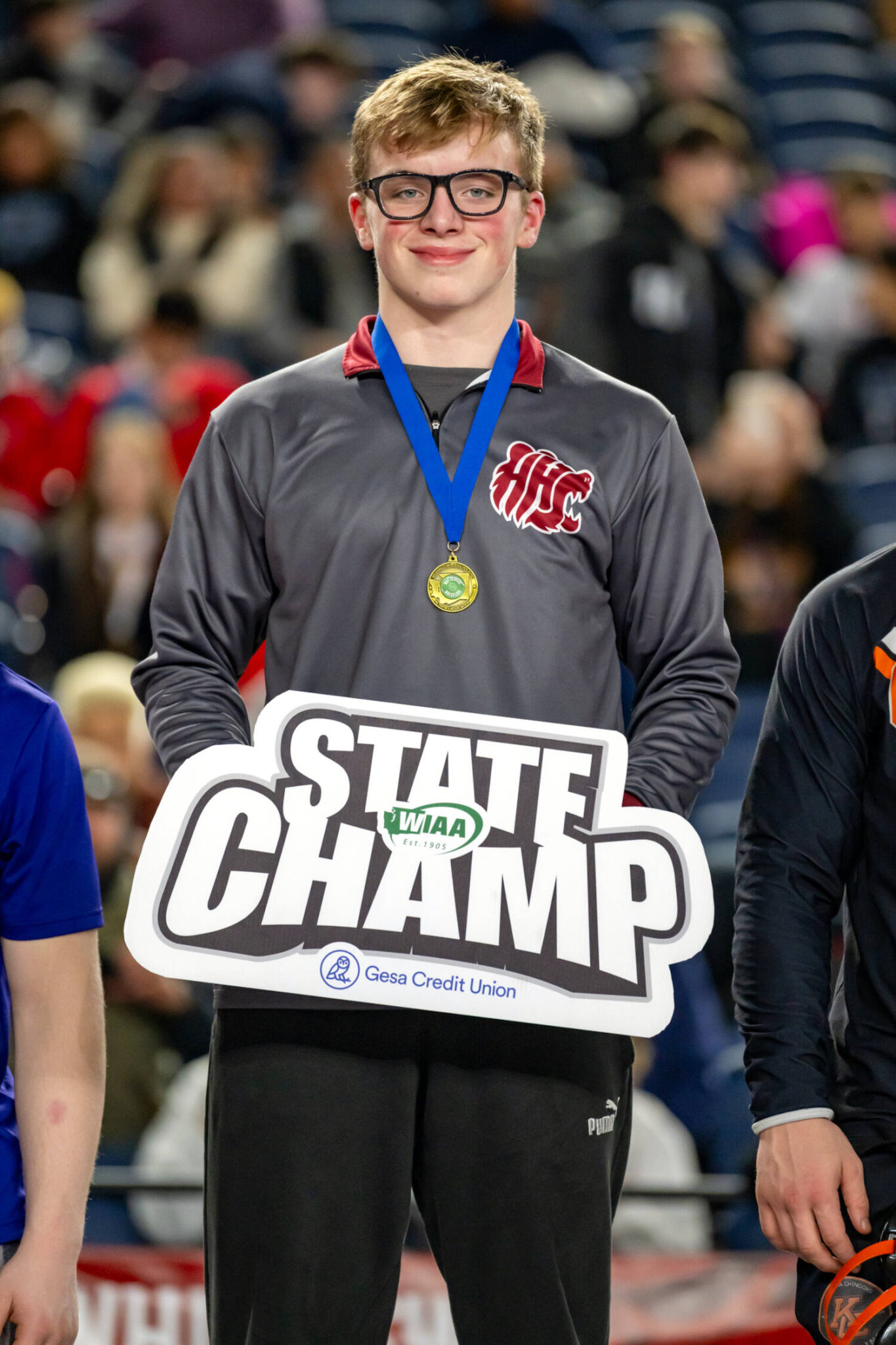A dream come true: Hoquiam’s Oliver Bryson completes goal by winning ...