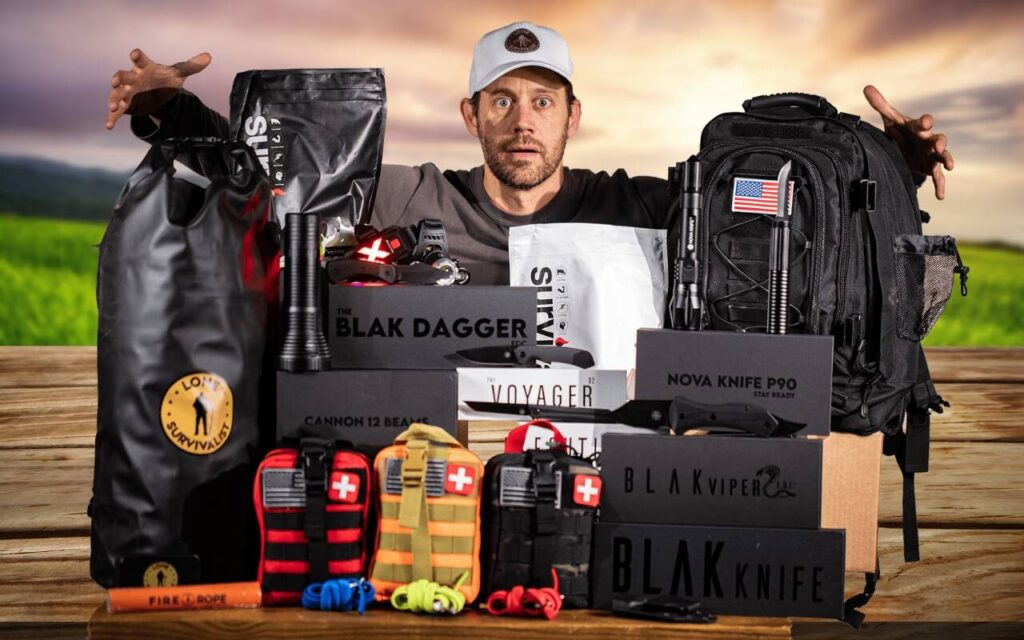 Lone Survivalist Survival Crate – All-in-One Survival Box for Camping ...