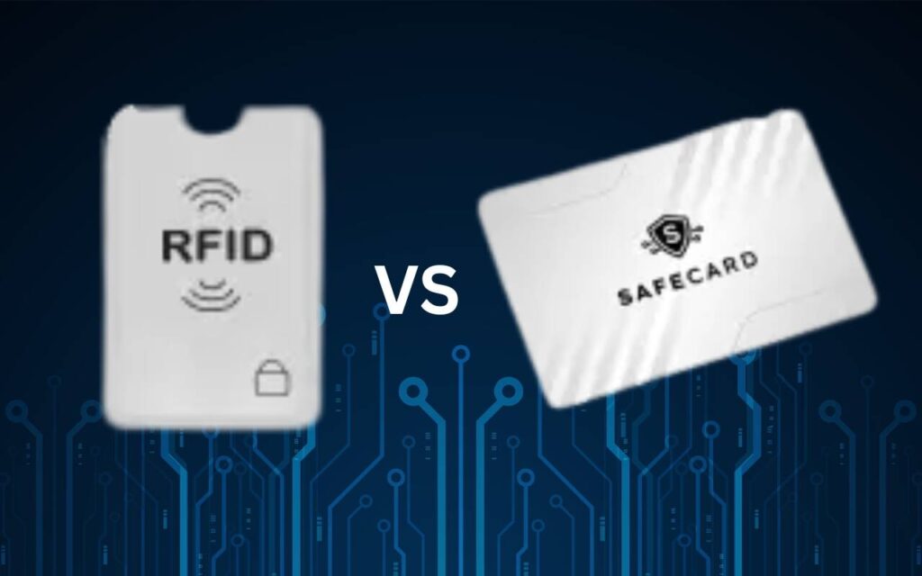 Cardian The Safe Card vs SafeCard RFID Blocking Card – Ultimate ...