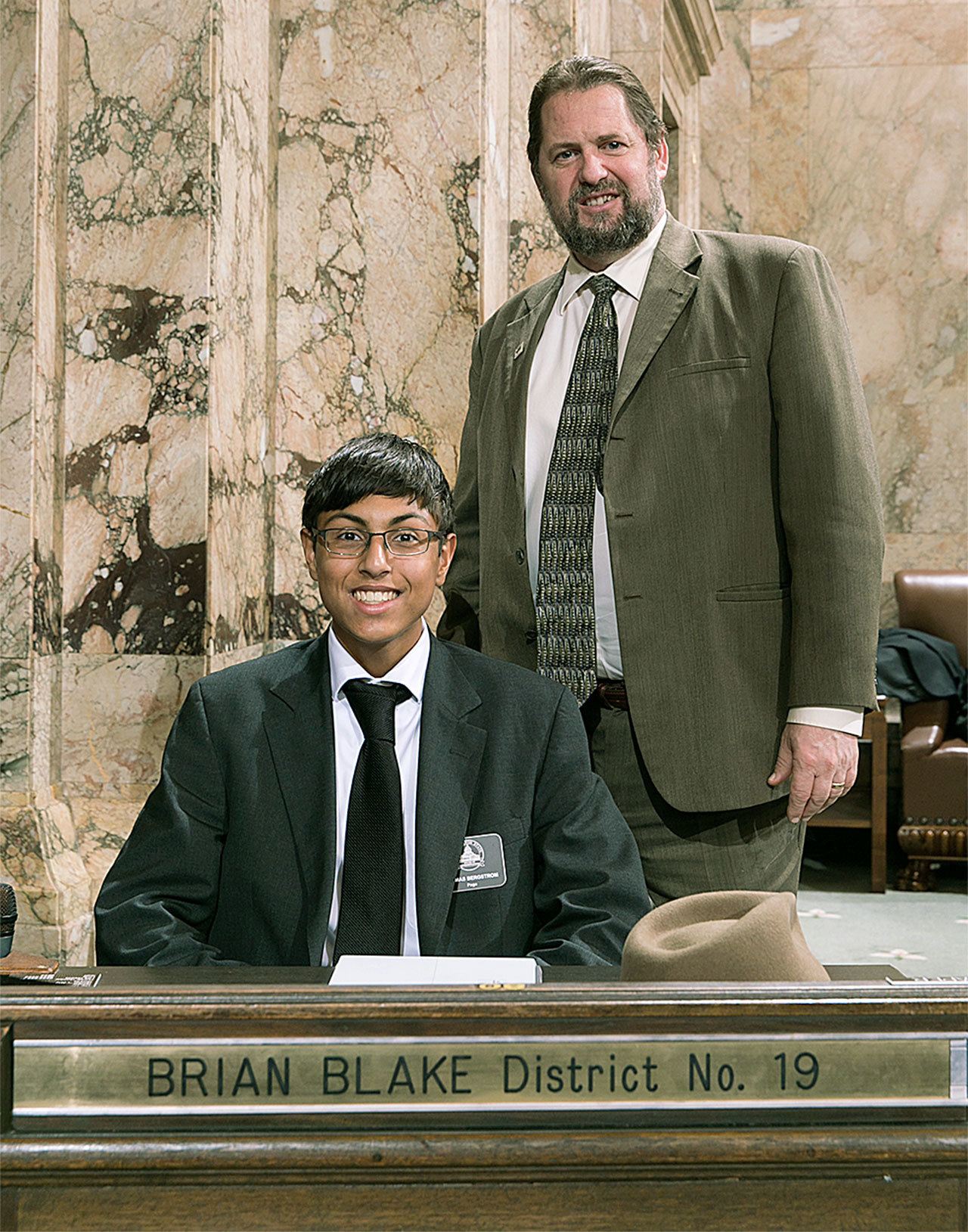 Bergstrom serves as page for House of Representatives | The Daily World