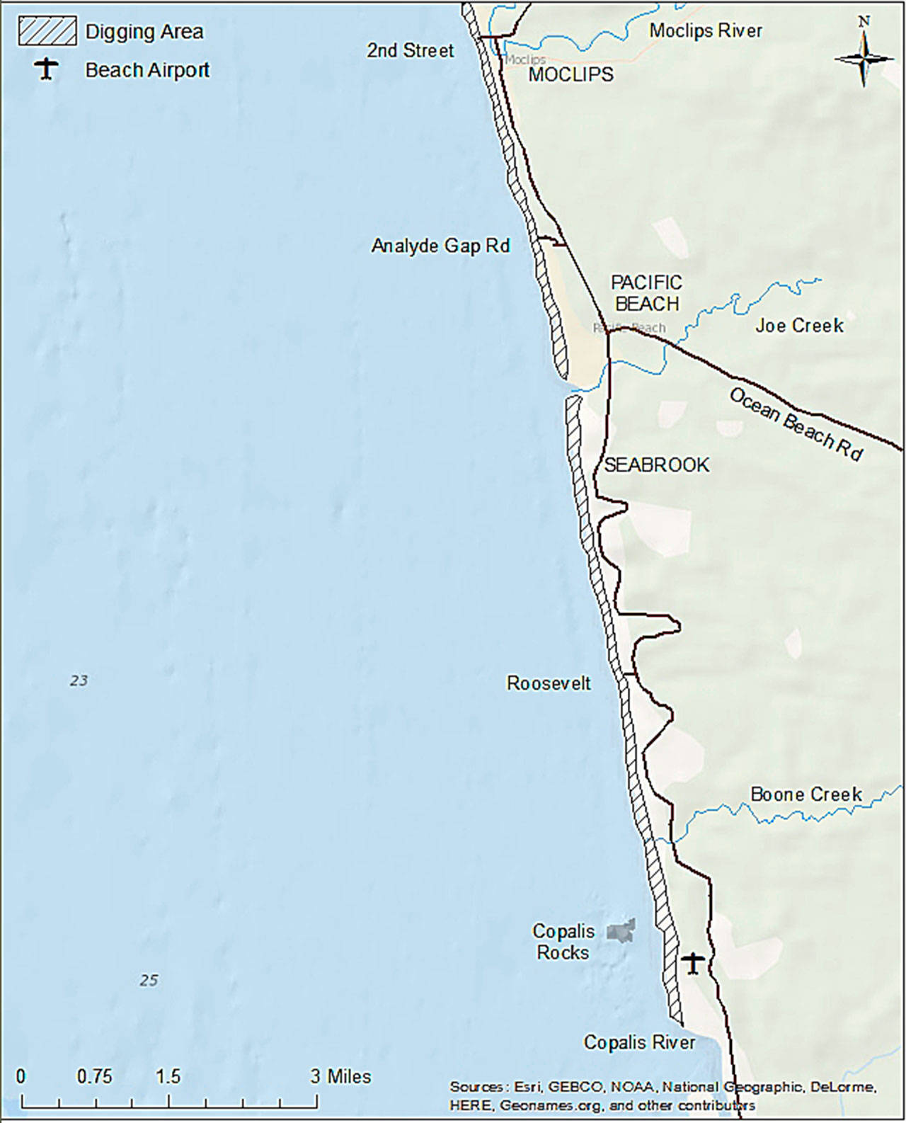 Mocrocks Beach will open for morning razor clam digs Saturday and ...