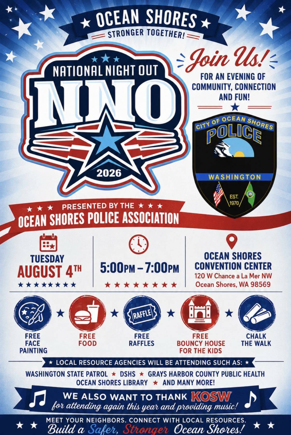 Save the date for National Night Out in Ocean Shores | The Daily World